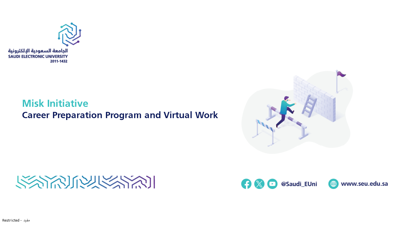 Introductory Meeting: Misk Career Preparation and Virtual Work ...